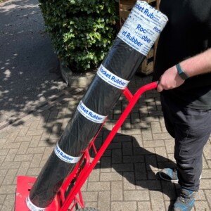 Neoprene Rubber Sheet – Black - Rocket Rubber