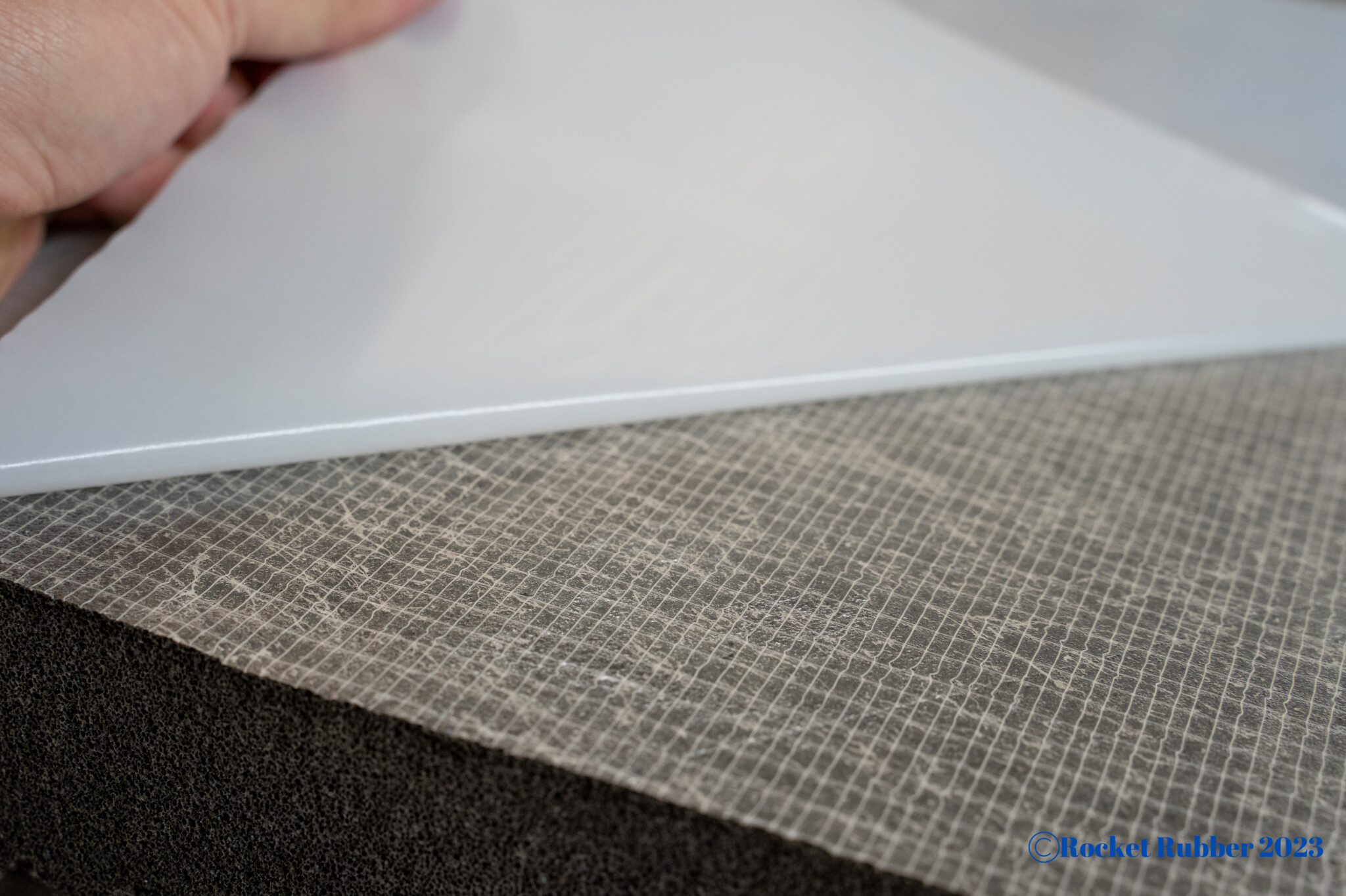 Acoustic Soundproofing Foam Sheet – Class O – Self Adhesive – Dark Grey ...